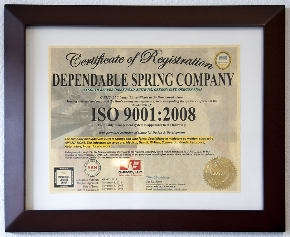 Dependable Spring Company